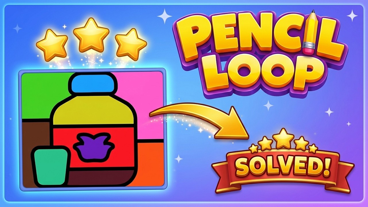 Pencil Loop Level 128 Walkthrough | Complete Solution & Guide! ✏️🧩