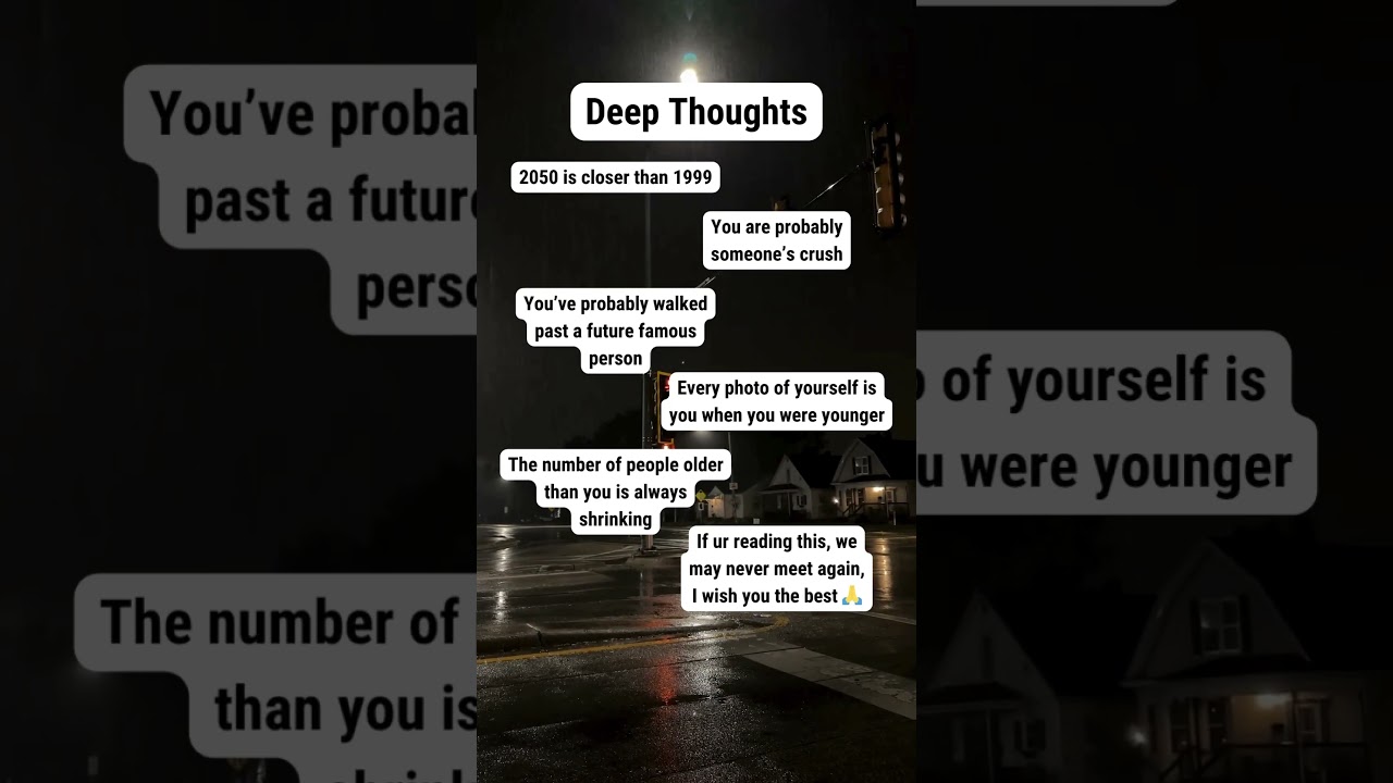 Deep Thoughts 😴 #shorts