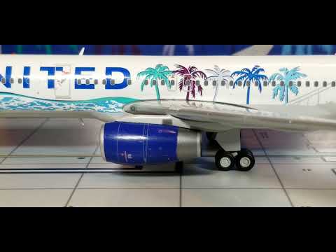 JC Wings 200 United B757-200WL ("Her Art Here-California"Livery) Review(FHD)