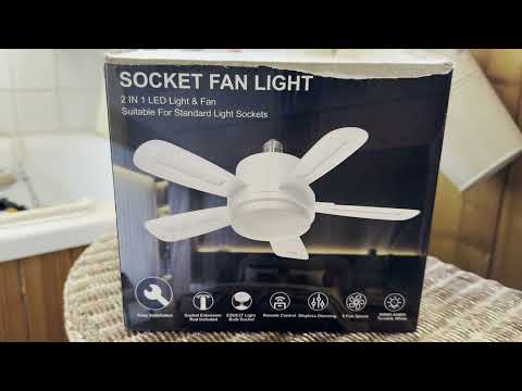 16" Reylax Socket fan product review