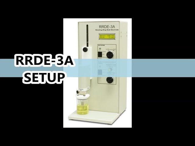 Electrochemical Accessories - RRDE-3A Rotating Ring Disk Electrode ...