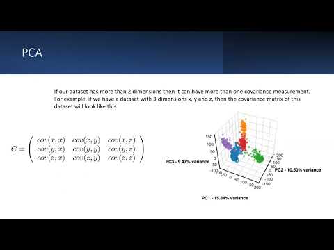 Machine Learning: Principal Component Analysis (PCA) Chapter 8