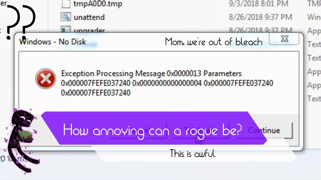 How annoying can a rogue be?