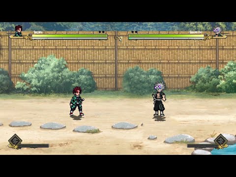 Tanjiro kamado Vs Sanemi Oni | Demon Slayer Mugen