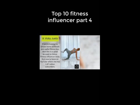 Top 10 Most Attractive Female Fitness Models In The World 2022 | Top 10 fitness influencer part 4