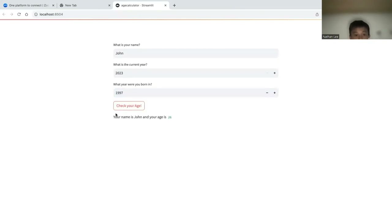 eduSTEMlab: Nathan's Age Calculator in Python