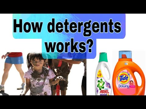 How detergents works? ( Urdu/ Hindi) Science behind the Universe