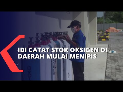 IDI Catat Sejumlah RS di Daerah Laporkan Stok Oksigen Menipis