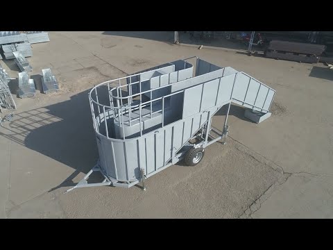 Mobile sheep bathing and dipping unit | KisMetal.hu