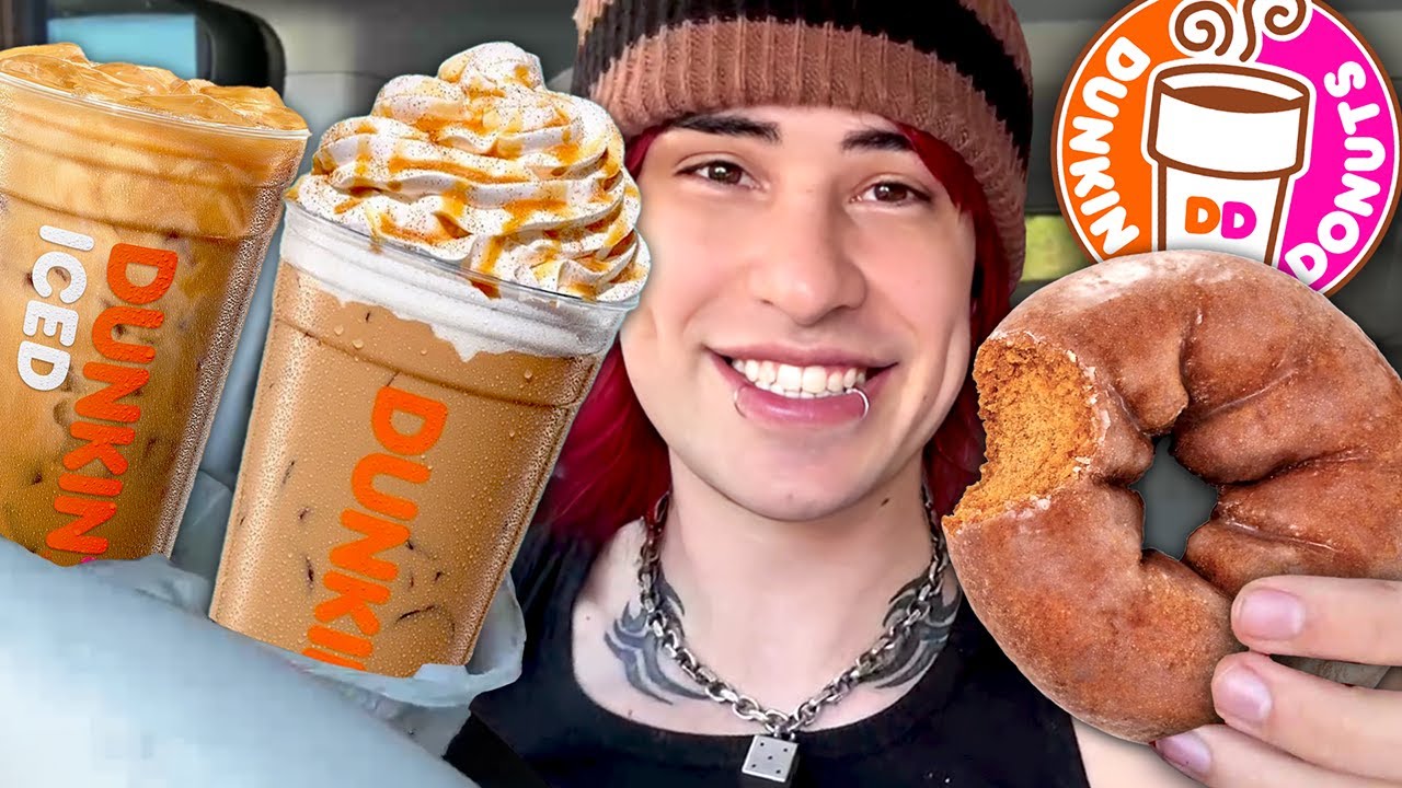 Trying Dunkin’s New FALL Menu!