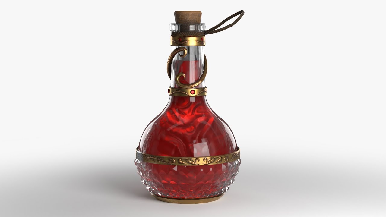 Healing Potion 3d model