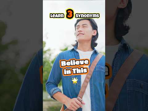Believe in Good Things 🌟 | Learn English Vocabulary