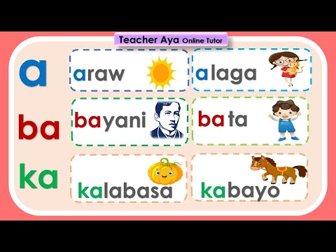 Abakada Tunog /a/ || Pagsasanay sa Pagbasa || Magsanay at matutong bumasa