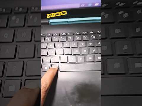 Ctrl+ Alt + Del Key Press For Short Cut Shutdown All System#macnitesh#virulshorts#2024