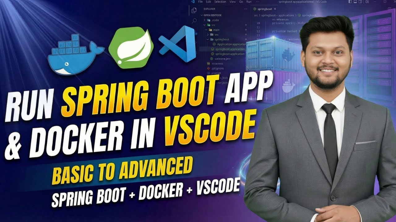 Spring Boot in VS Code: From Git Clone to Docker Run 🚀