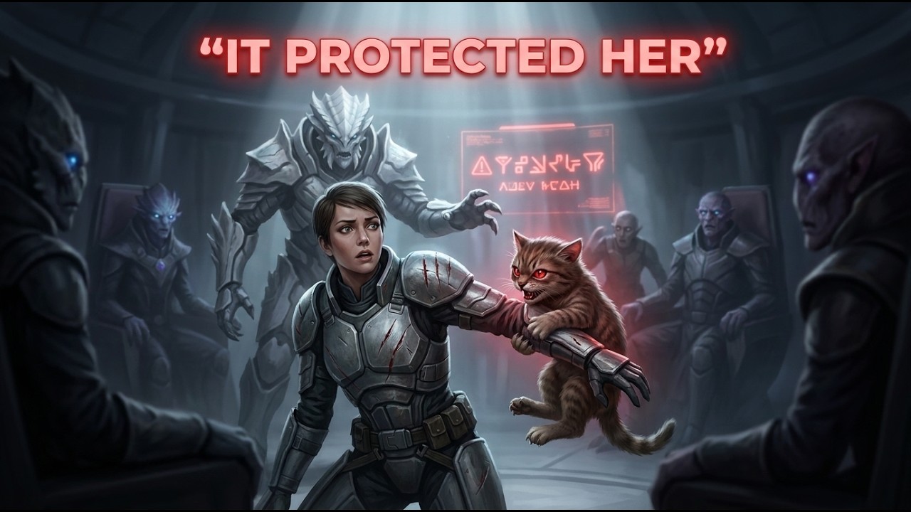 The Cub Wouldn't Let Go of the Human's Sleeve — So She Carried It to the War Council Chamber | HFY