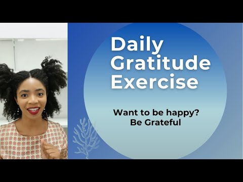 Powerful Gratitude Exercise. Want to be happy? Be Grateful - Say Thank You