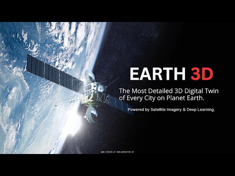 EARTH 3D - The Future of Urban Mapping: AI Turns 2D Satellite Imagery into 3D City Models (MOSAIC)