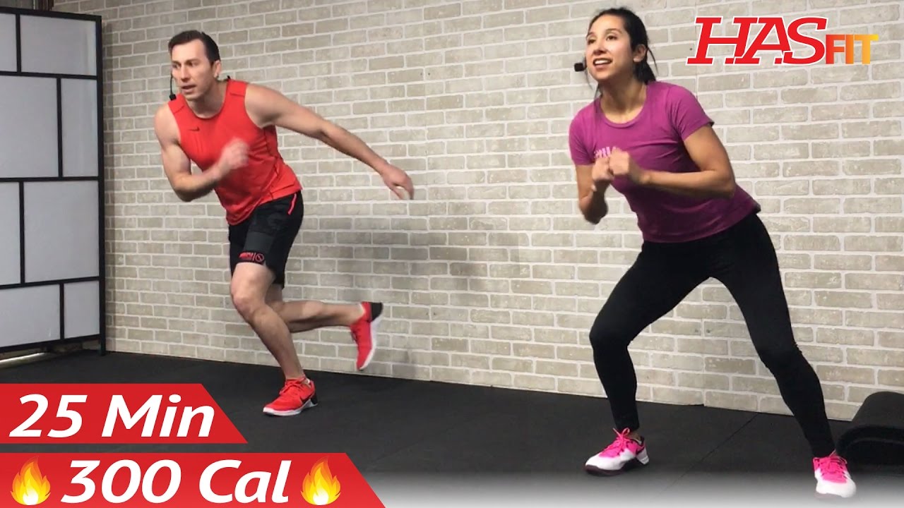 25 Min HIIT Cardio Abs Workout without Equipment at Home Cardio and Abs Workouts No Equipment