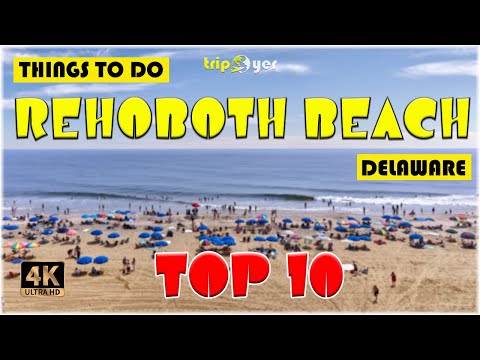 Rehoboth Beach, DE (Delaware) ᐈ Things to do | Best Places to Visit | Delaware Travel Guide 4K ☑️