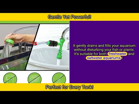 Simplify Aquarium Maintenance with Python No Spill Clean and Fill System