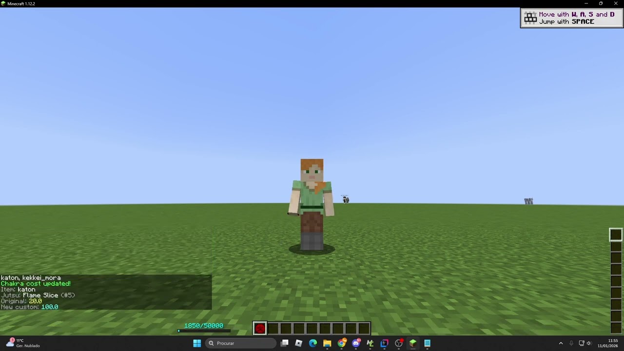 Change Chakra Cost from Jutsus | Addon Ahznb's Naruto Mod