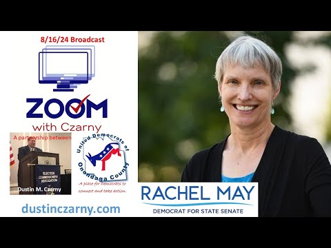 Zoom with Czarny: NYS Senator Rachel May – Dustin M. Czarny