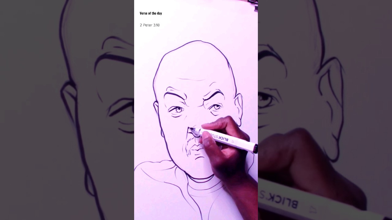Cartoon drawing practice. #Jim Brown #NFL #cartoon #caricature #caricaturedrawing