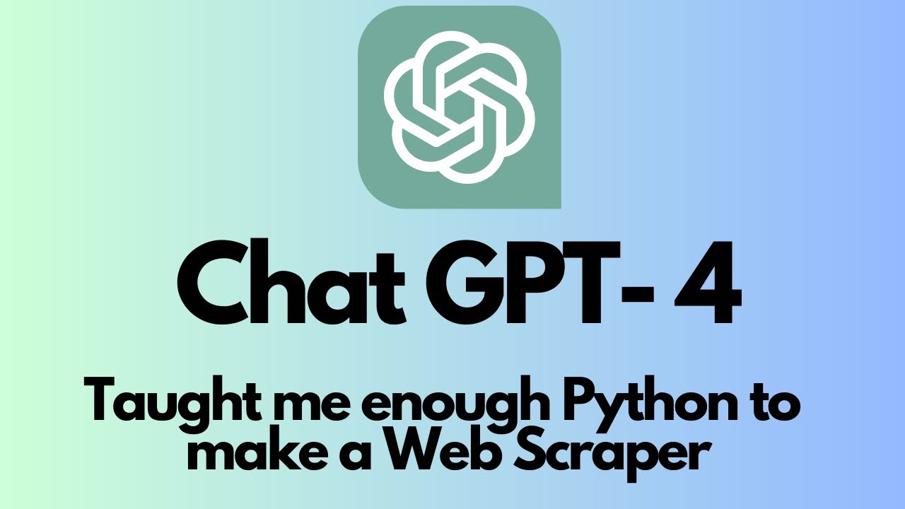 ChatGPT Taught Me How to Build a Web Scraper in Python in Under 2 Hours