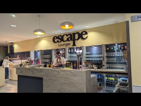 ESCAPE LOUNGE AT MANCHESTER AIRPORT #travel #manchester #airtravel