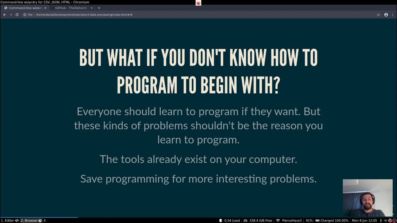 CLI Data Processing Tutorial - Part 1