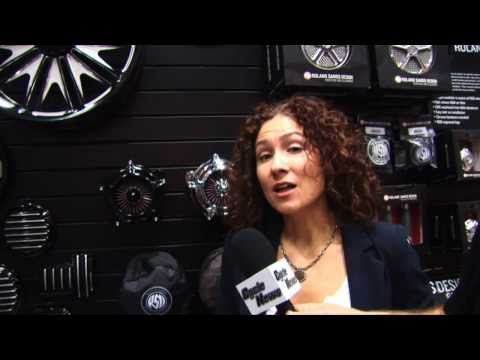 Roland Sands Design 2011 Products with Summer - J&P Cycles @ V-Twin Expo
