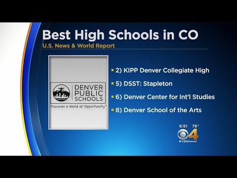 U.S. News & World Report Names Best High Schools In Colorado