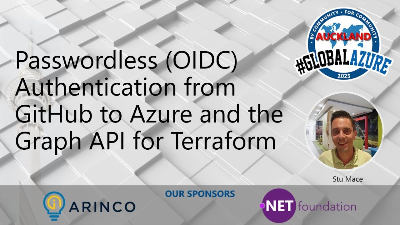 Passwordless (OIDC) Authentication from GitHub to Azure and the Graph API for Terraform