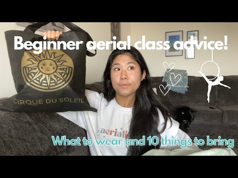 Beginner aerial silks/hoop guide! - 10 MUST HAVES and outfits for your first circus class!