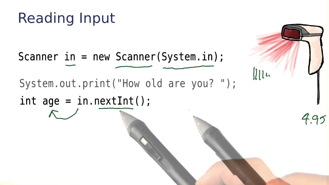 Reading Input - Intro to Java Programming