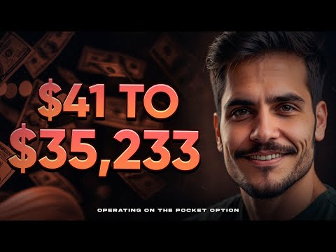 $41 to $35,233 on Pocket Option | FAST Binary Options Strategy That Works for BEGINNERS in 2025