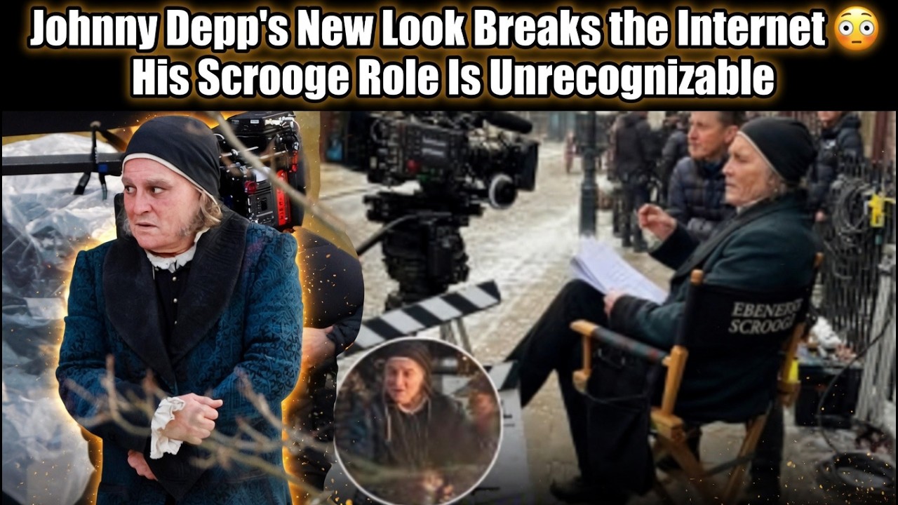 Johnny Depp’s New Look Breaks the Internet 😳 His Scrooge Role Is Unrecognizable