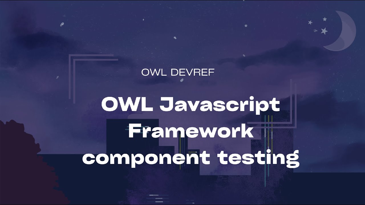 The simplest possible setup for odoo owl (OWL Javascript Framework) component testing.