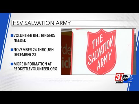Salvation Army seeks bell ringers in Huntsville area