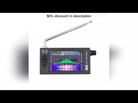 #SDR 101 100K-149MHz 4.3" IPS LCD Software Defined Radio CW AM WFM FM SSB FM/AM/LW/MW/SW/Air-Band