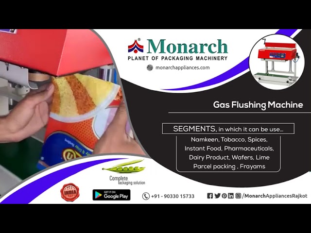 Gas Flushing Machine - Nitrogen Gas Flushing Machine M.S. Manufacturer ...