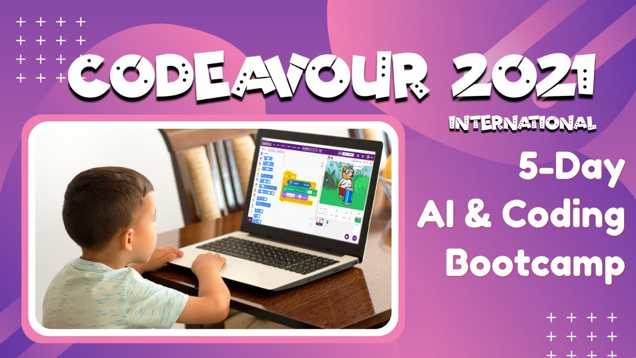 5-Day Long Artificial Intelligence and Coding Bootcamp for Kids | Codeavour 2021 International