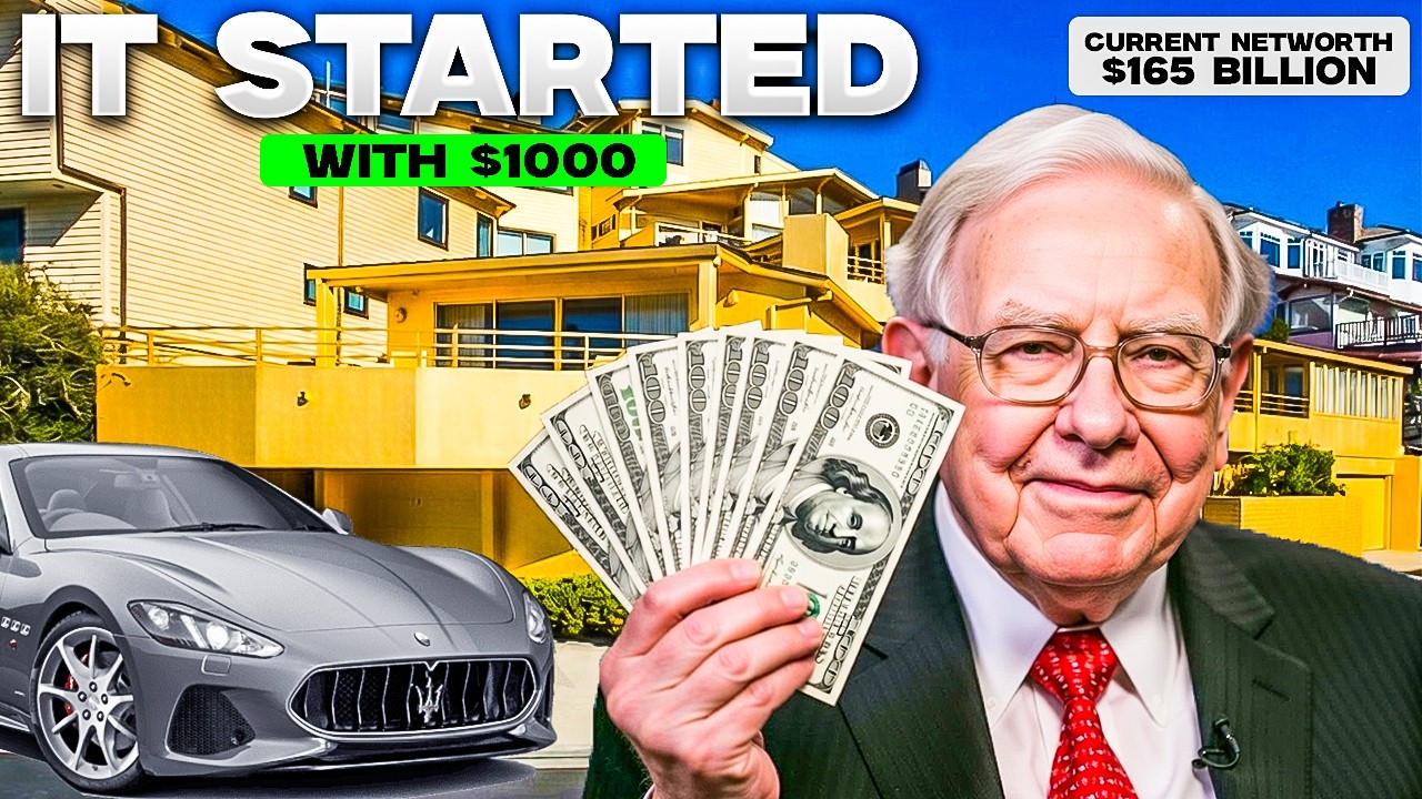 Warren Buffett's $1,000 to $165 Billion SECRET Strategy