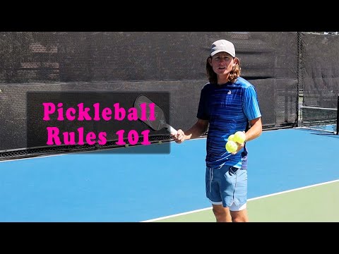Pickleball Rules 101 - Basics, Singles, Doubles