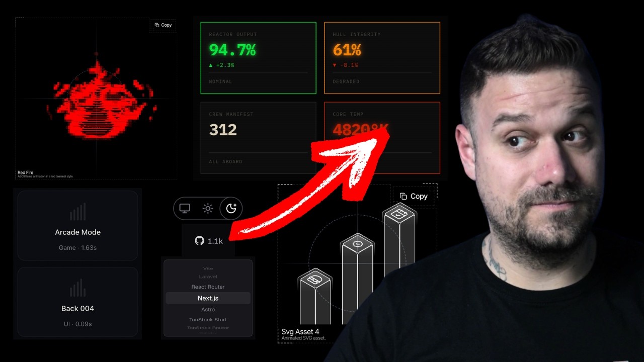 I Found the MOST INSANE React Component Libraries Built on Shadcn