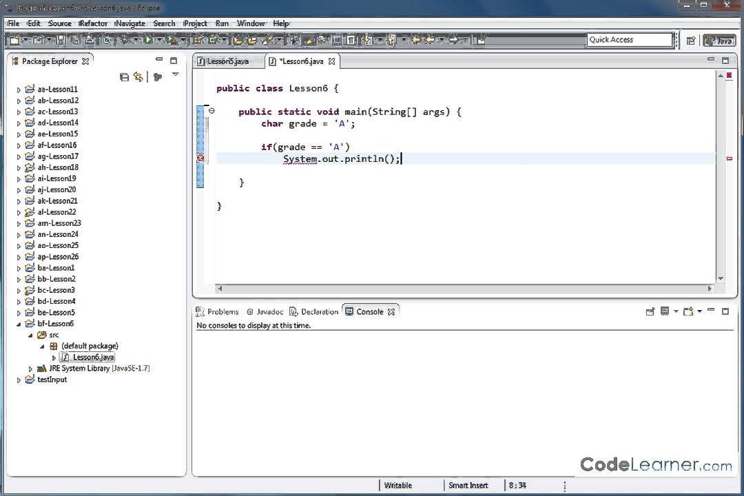 Mastering Java, Vol 2   Lesson 6   The If else if Ladder