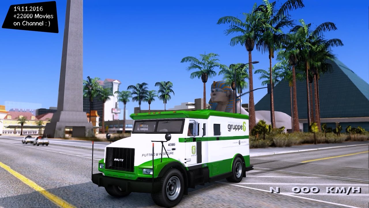 GTA V Brute Stockade & MTL Brickade - GTA: SA