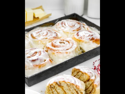 The BEST Soft Cinnamon Rolls (Heavy Cream Hack)