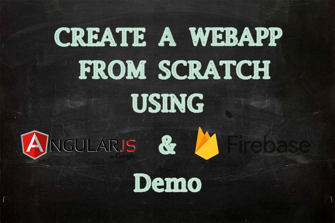 Create Web App using AngularJS and Firebase - Demo